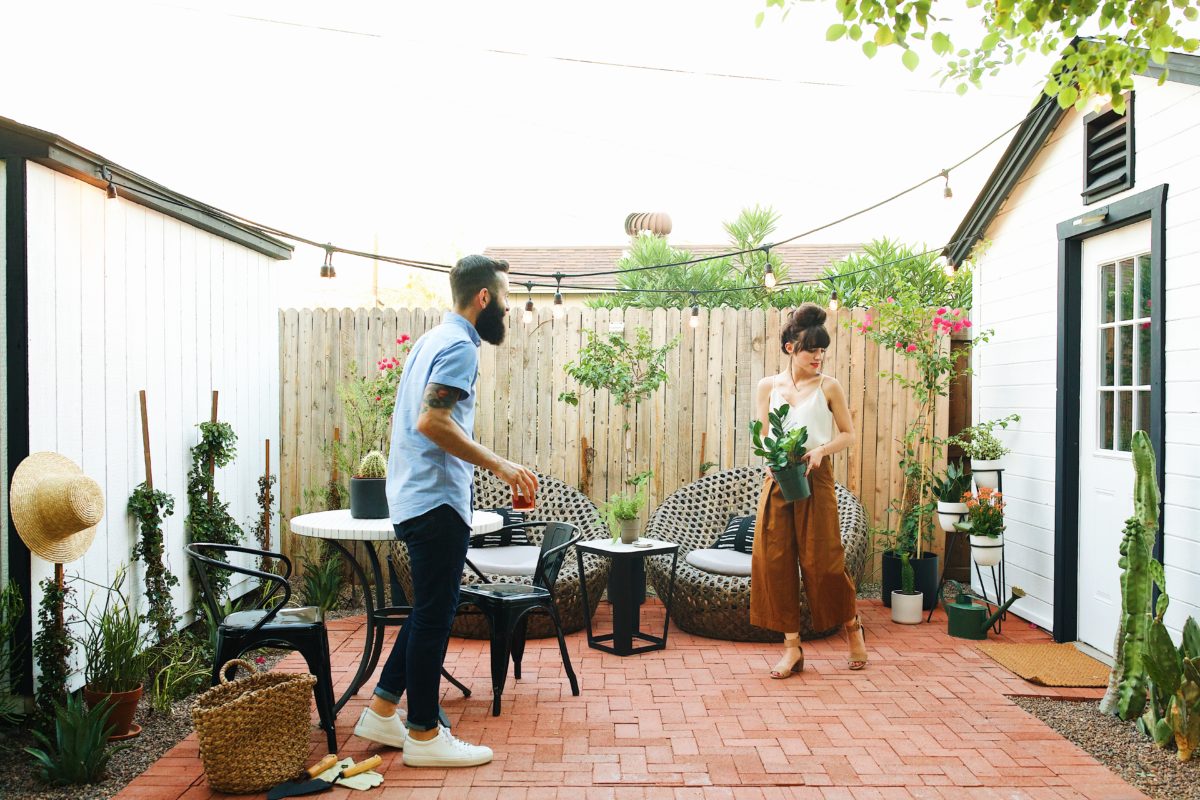 Our Backyard Bistro Area: The Reveal - New Darlings